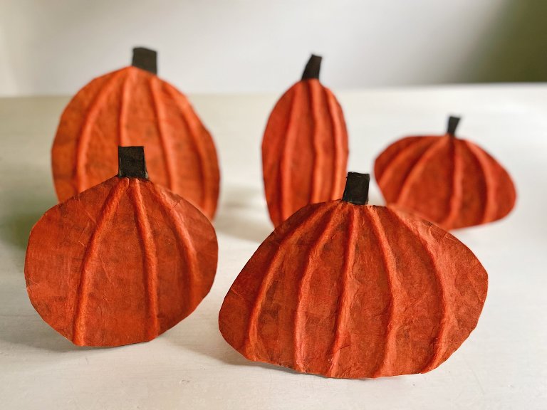 Cardboard Pumpkin Crafts Wayfarer Family