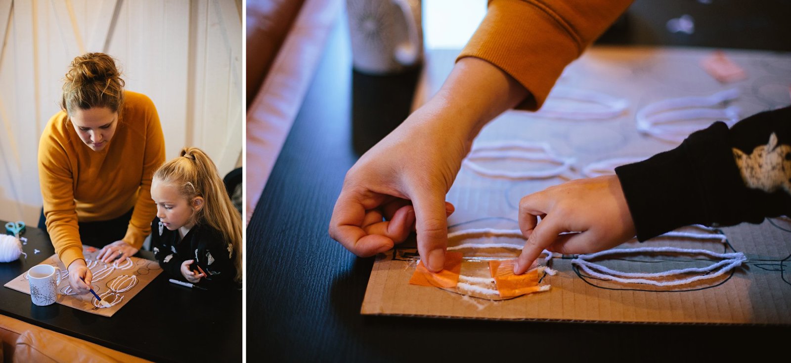 Cardboard Pumpkin Crafts! » Wayfarer Family